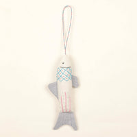 Opah Fish Handmade Ornament by Afghan Refugees