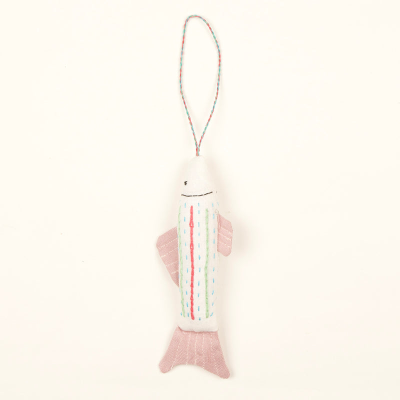 Opah Fish Handmade Ornament by Afghan Refugees